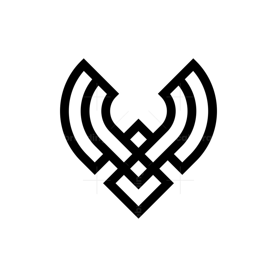 Minimalist Iconic Phoenix Logo | Scalebranding
