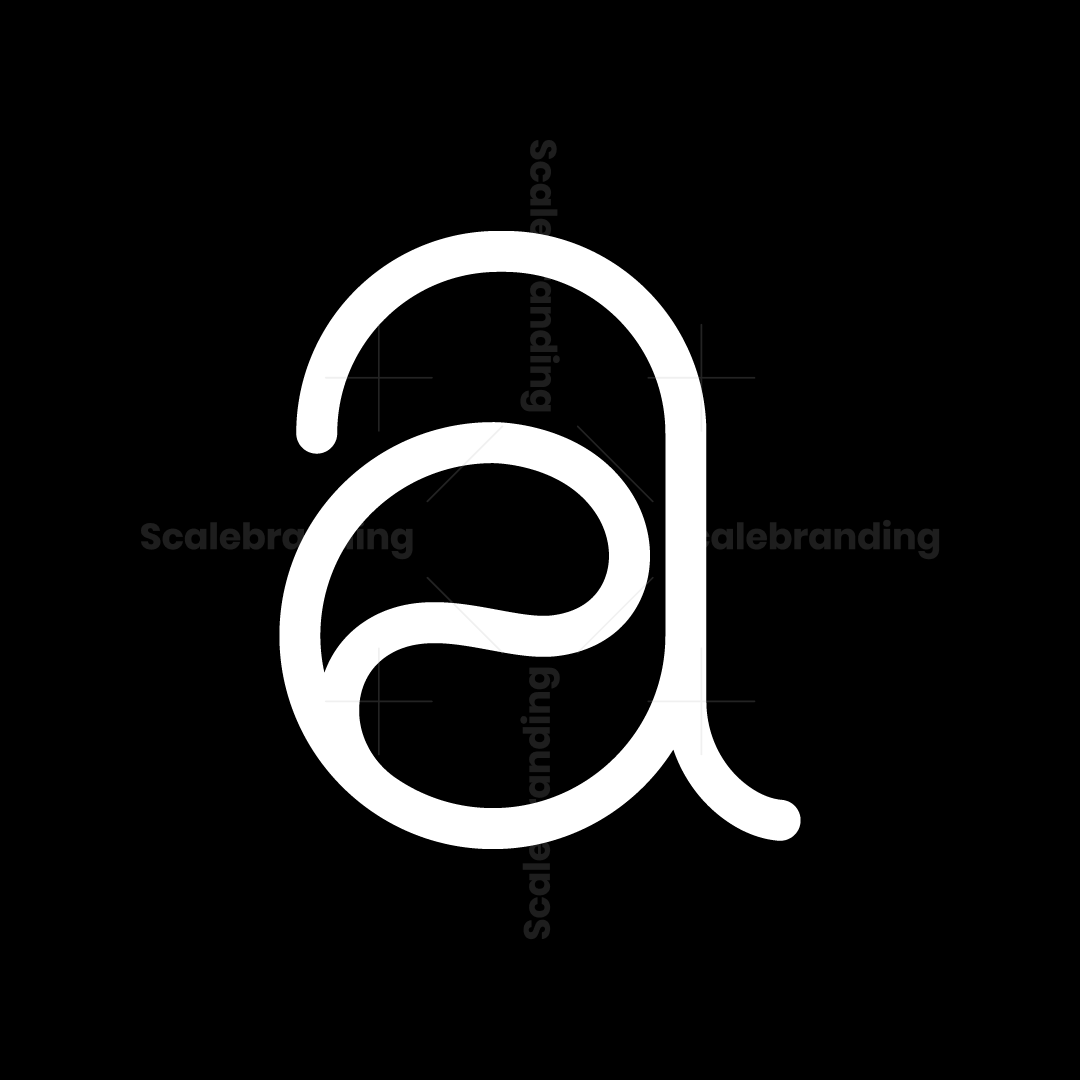 Minimalist Letter A With Coffee Beans Logo | Scalebranding
