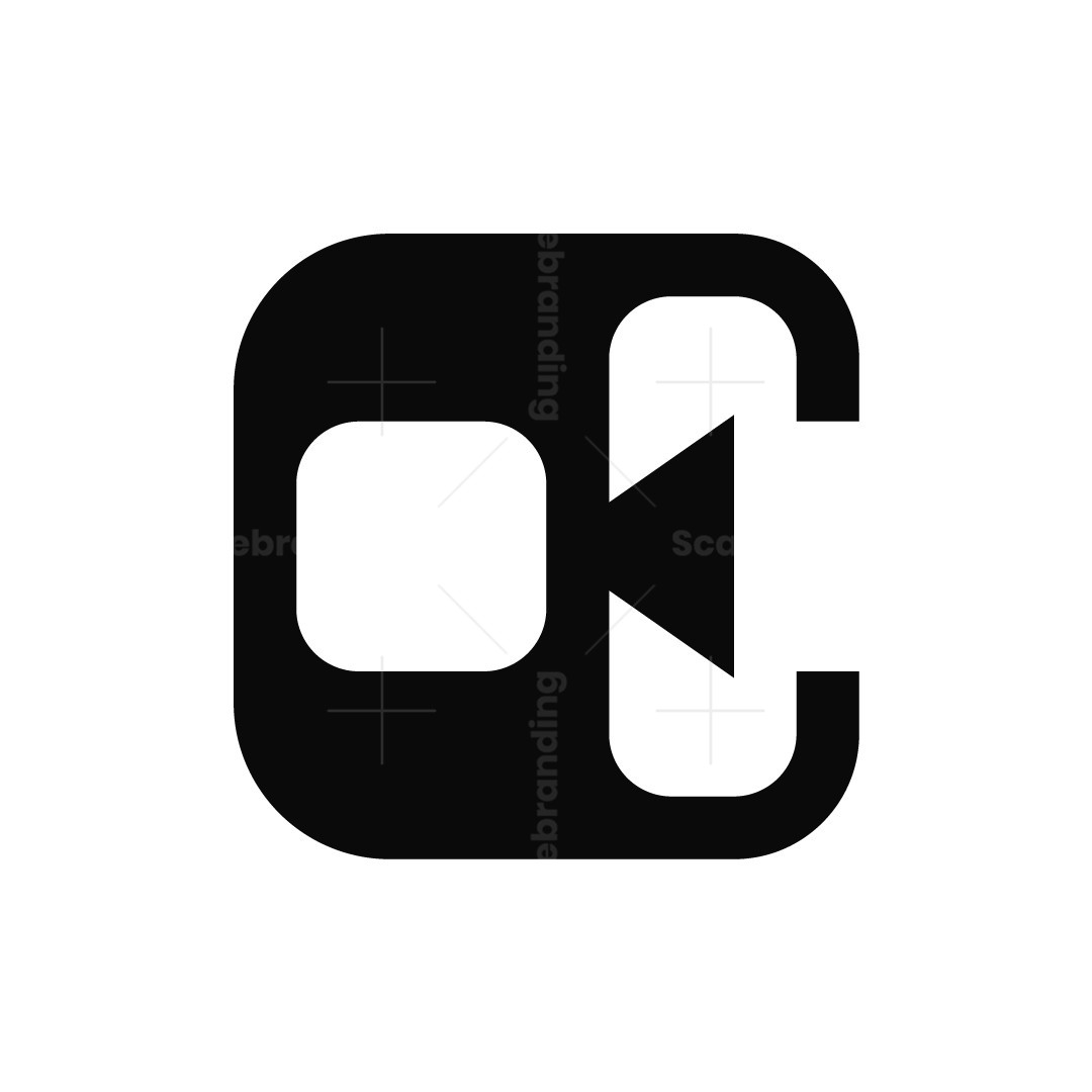 Minimalist Letter C Camera Photography Logo | Scalebranding