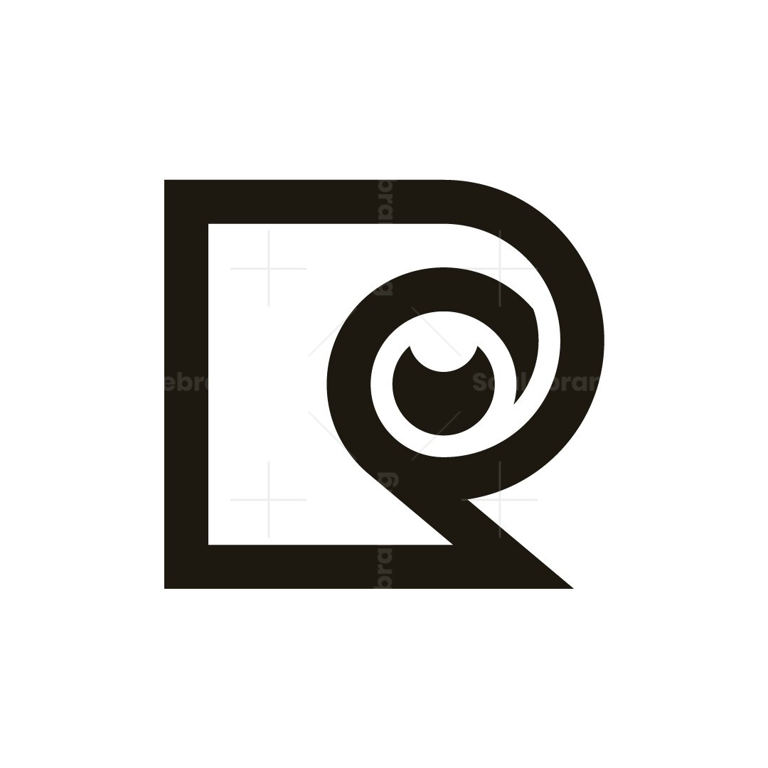 Minimalist Letter R Camera Logo | Scalebranding