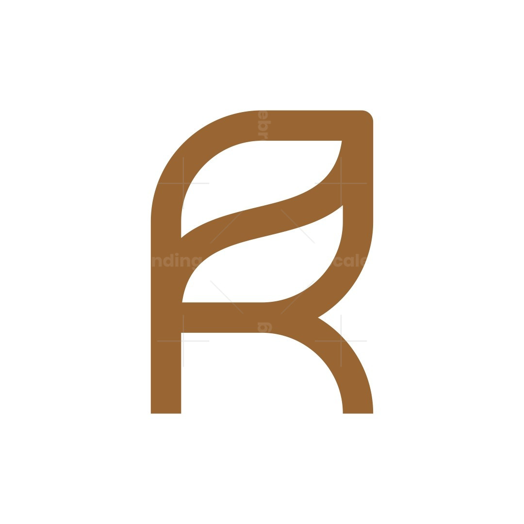Minimalist Letter R Or K Coffee Logo | Scalebranding