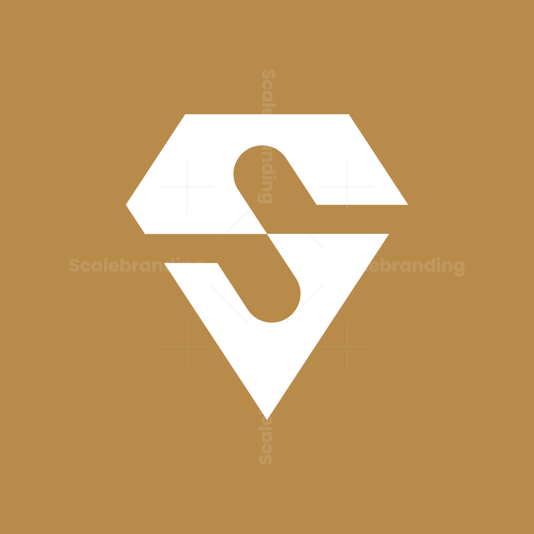 Minimalist Letter S Diamond Logo | Scalebranding