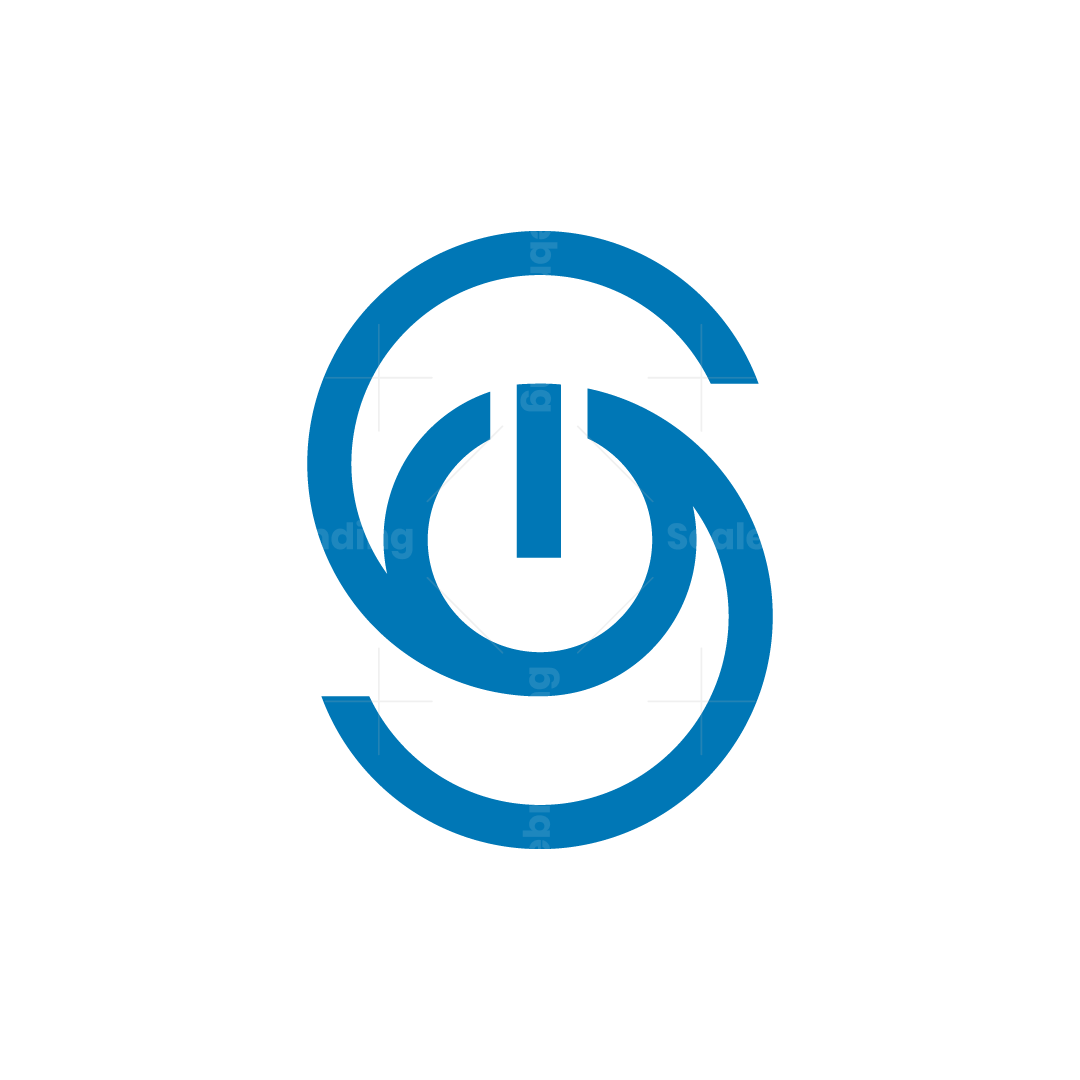 Minimalist Letter S With Power Logo | Scalebranding