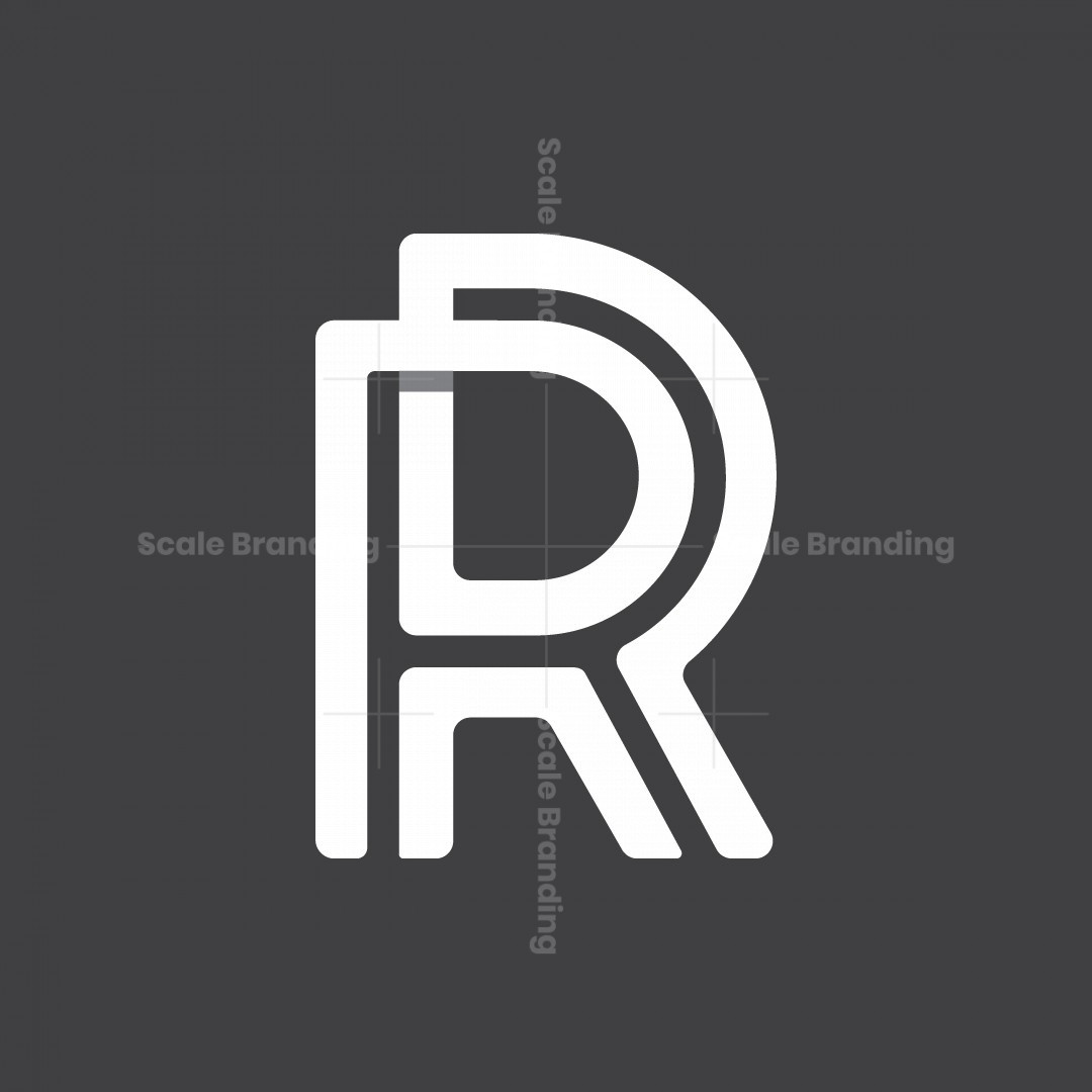 Minimalist Monogram PR Logo | Scalebranding