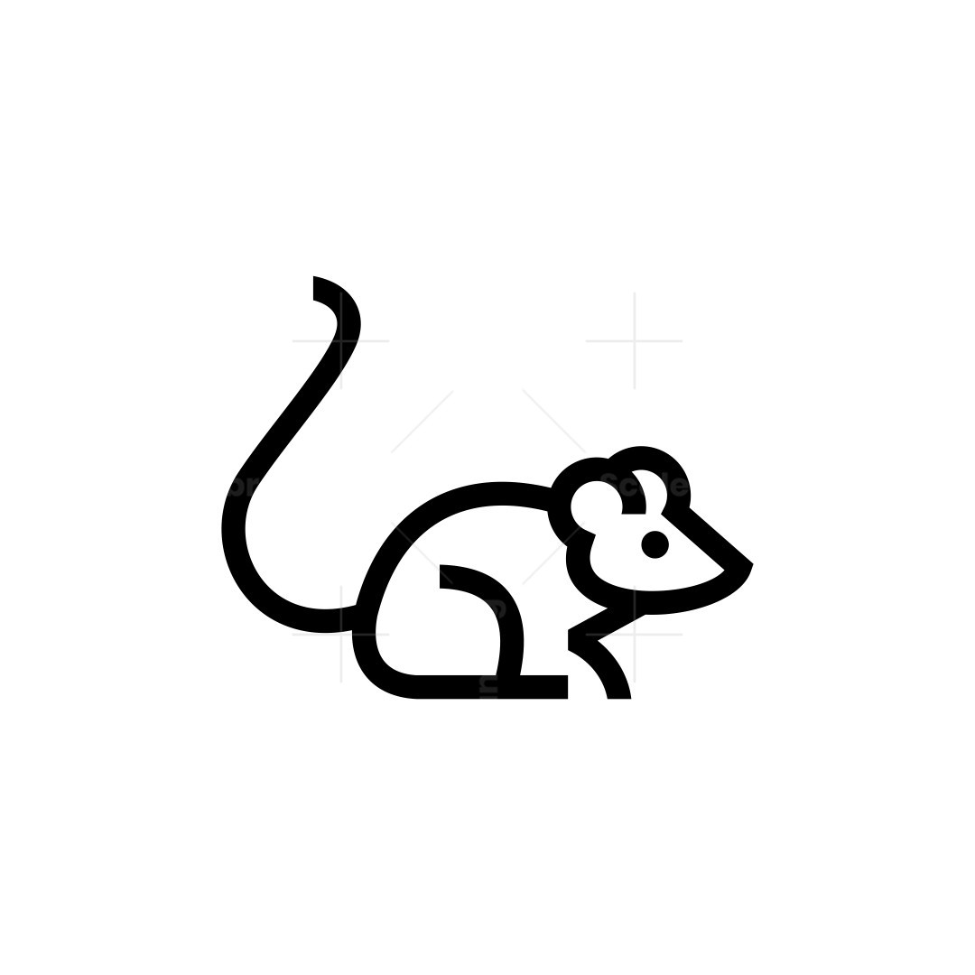 Minimalist Mouse Logo | Scalebranding
