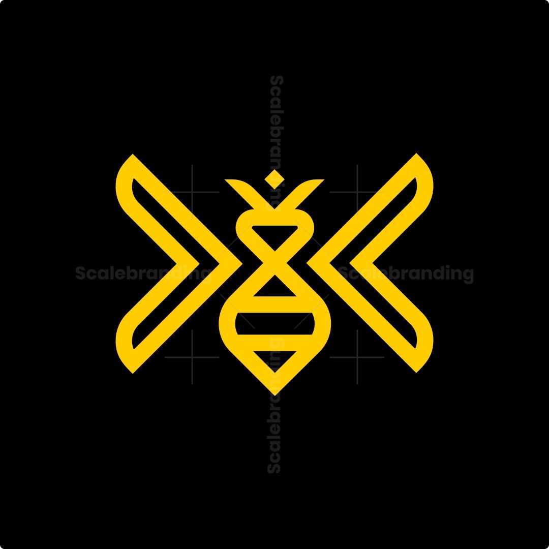 Minimalist Queen Bee Logo | Scalebranding