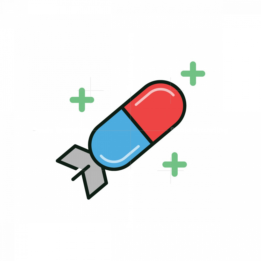 Missile Bomb Pill Logo | Scalebranding