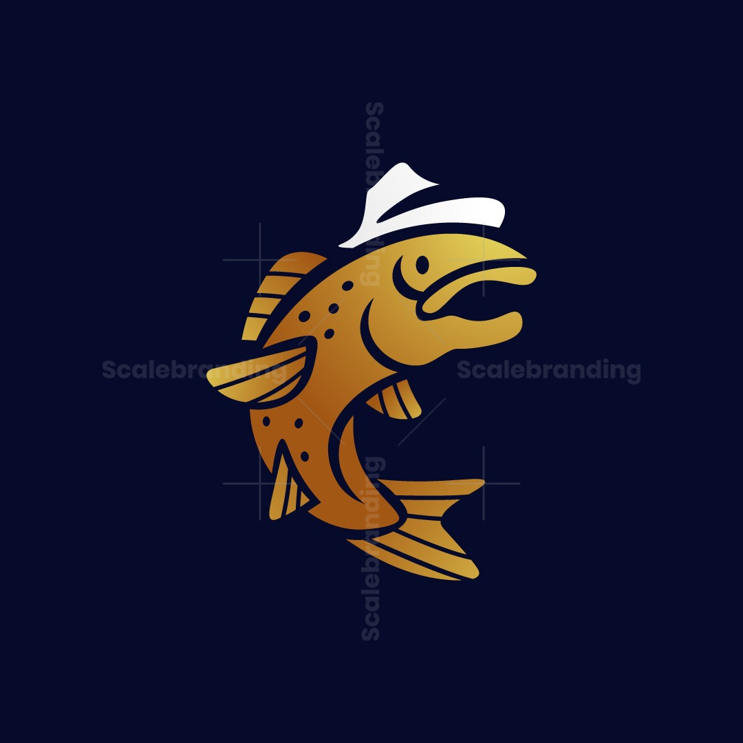 Mister River Fish Logo | Scalebranding