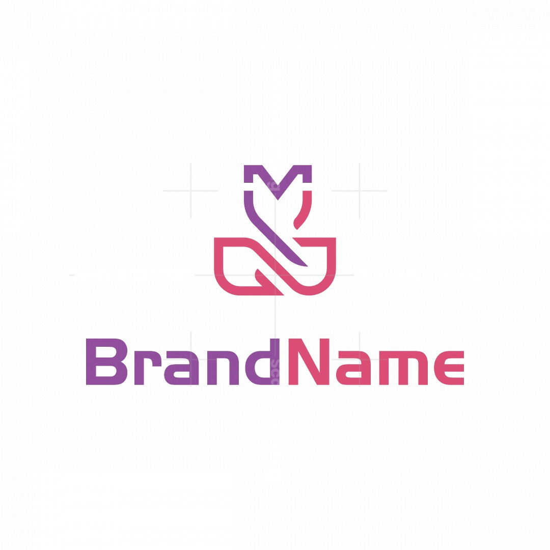 MJ Cosmetics Logo | Scalebranding