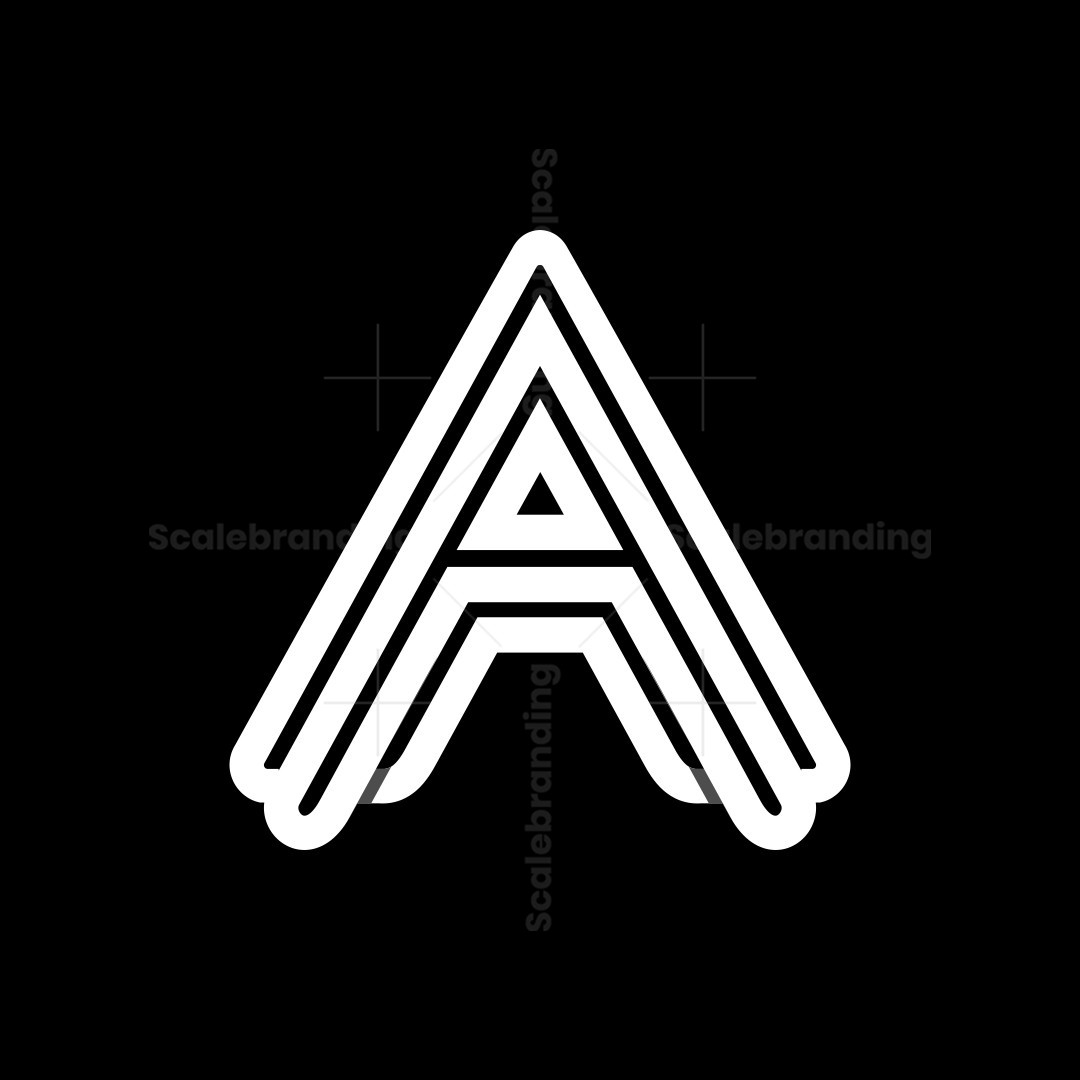 modern A logo | Scalebranding