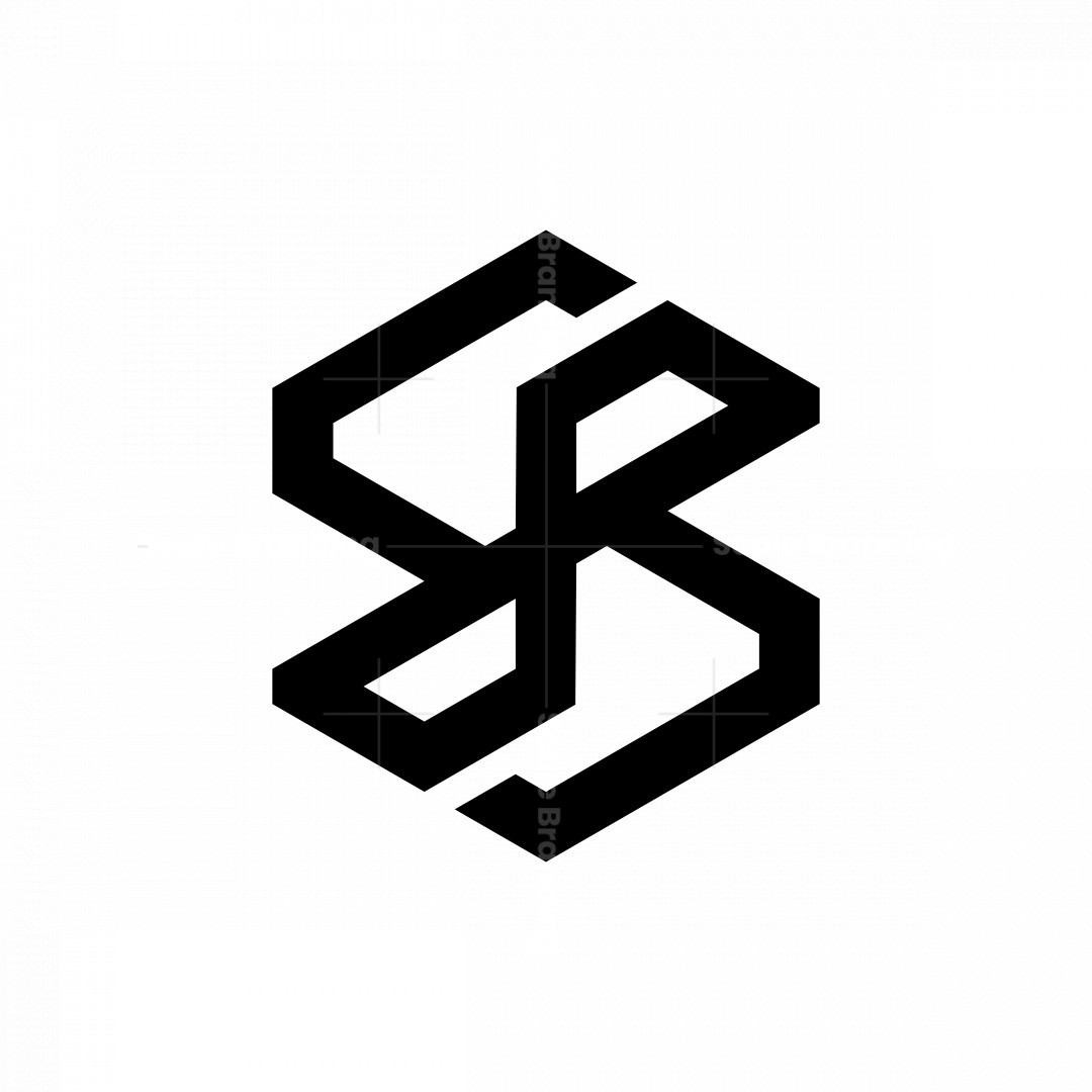 Modern Ambigram Letter B Logo. | Scalebranding