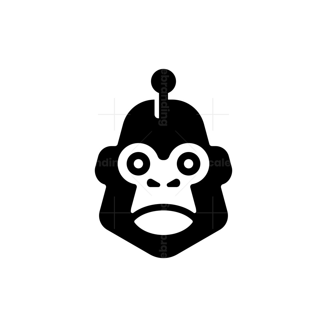 Modern Ape Bot Logo | Scalebranding
