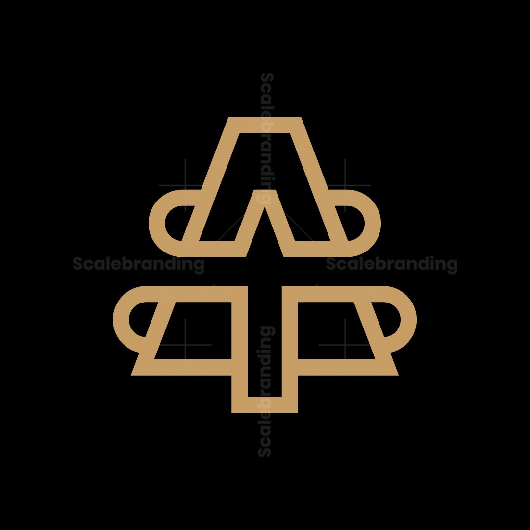 Modern AT Monogram Logo | Scalebranding