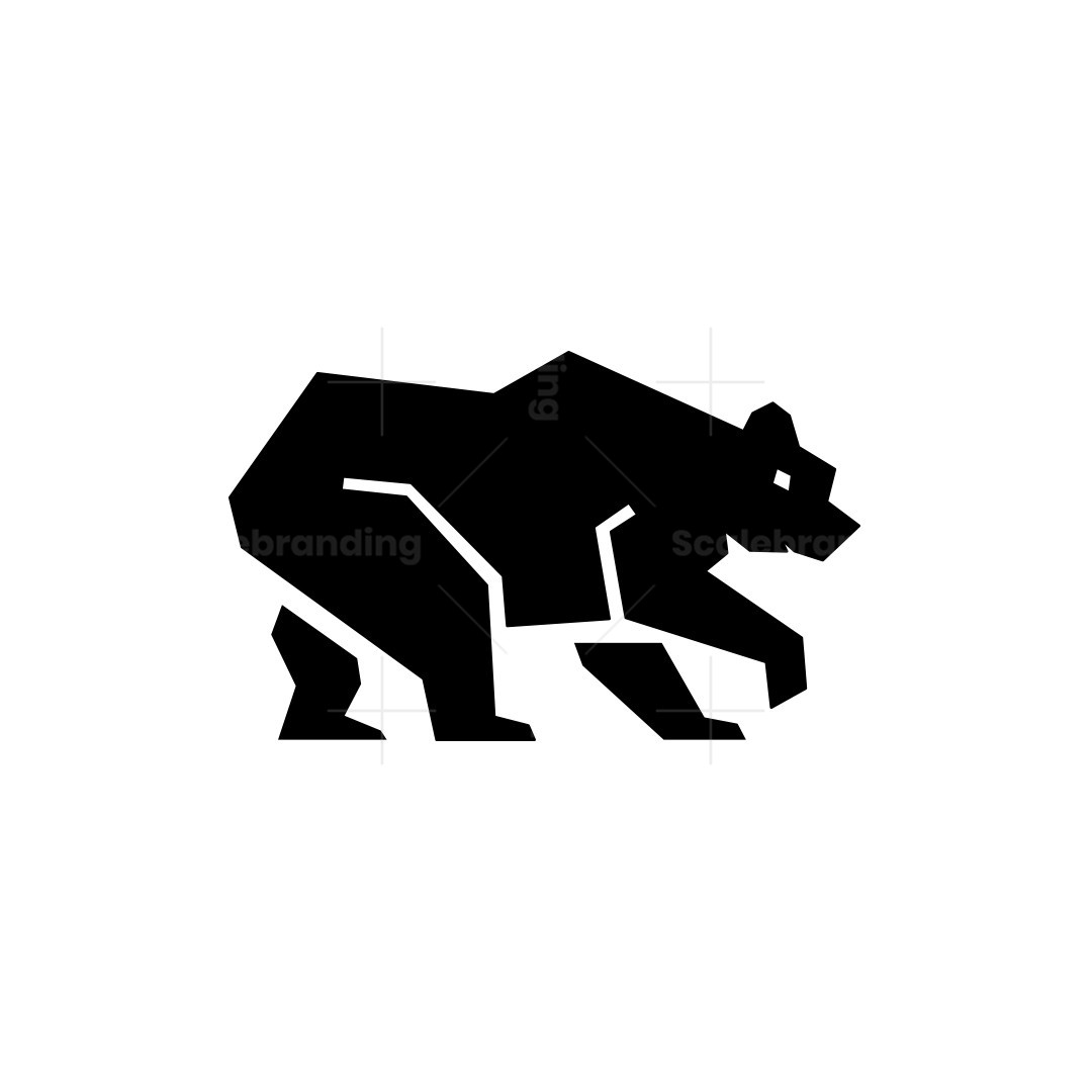 Modern Bear Logo | Scalebranding