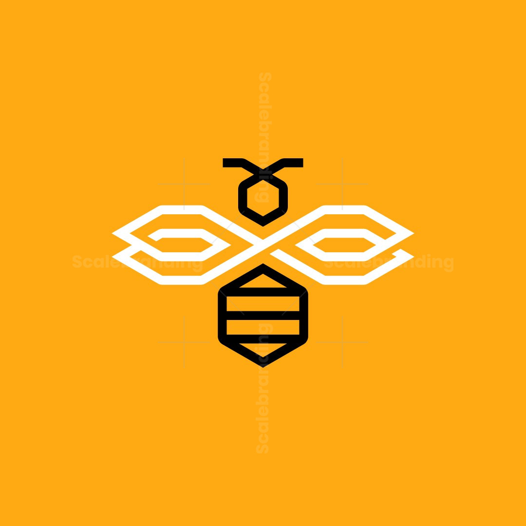 Modern Bee Logo | Scalebranding