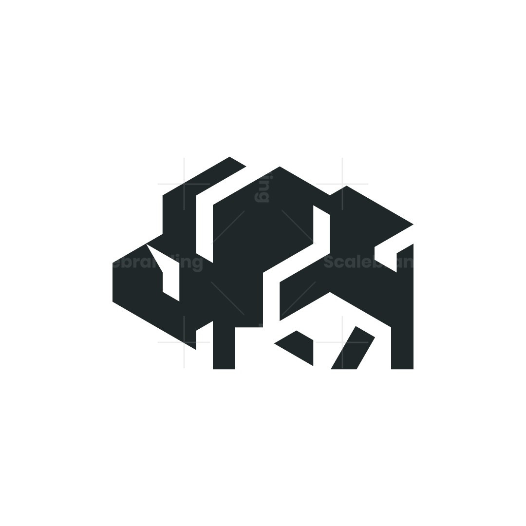 Modern Bison Logo | Scalebranding