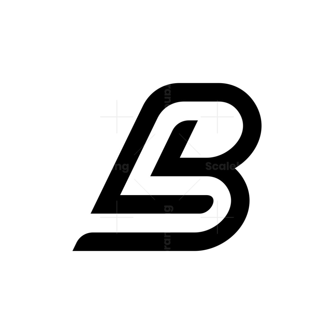 Modern BL LB Letter Logo | Scalebranding