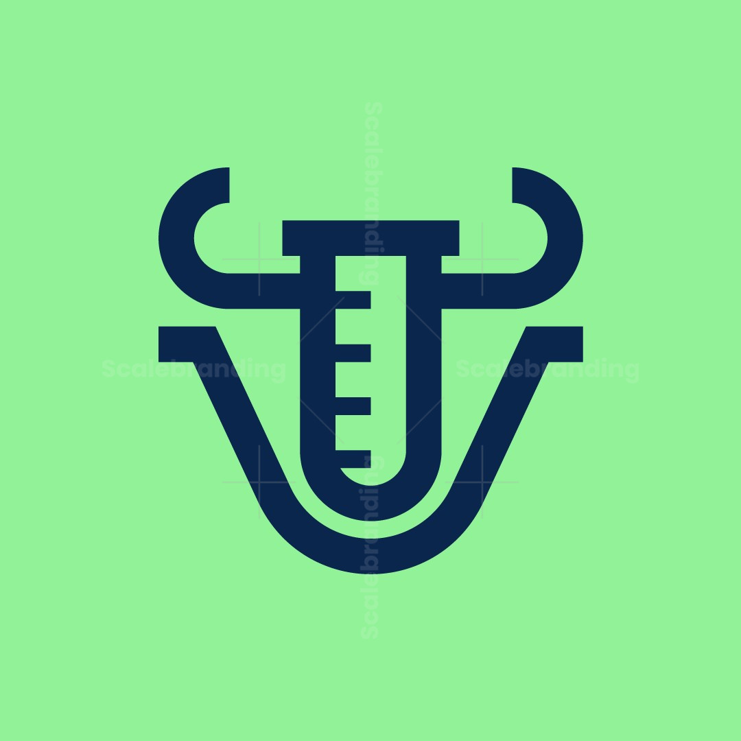 Modern Bull Laboratory Logo | Scalebranding