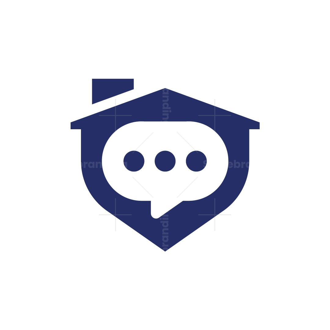 Modern Chat House Logo | Scalebranding