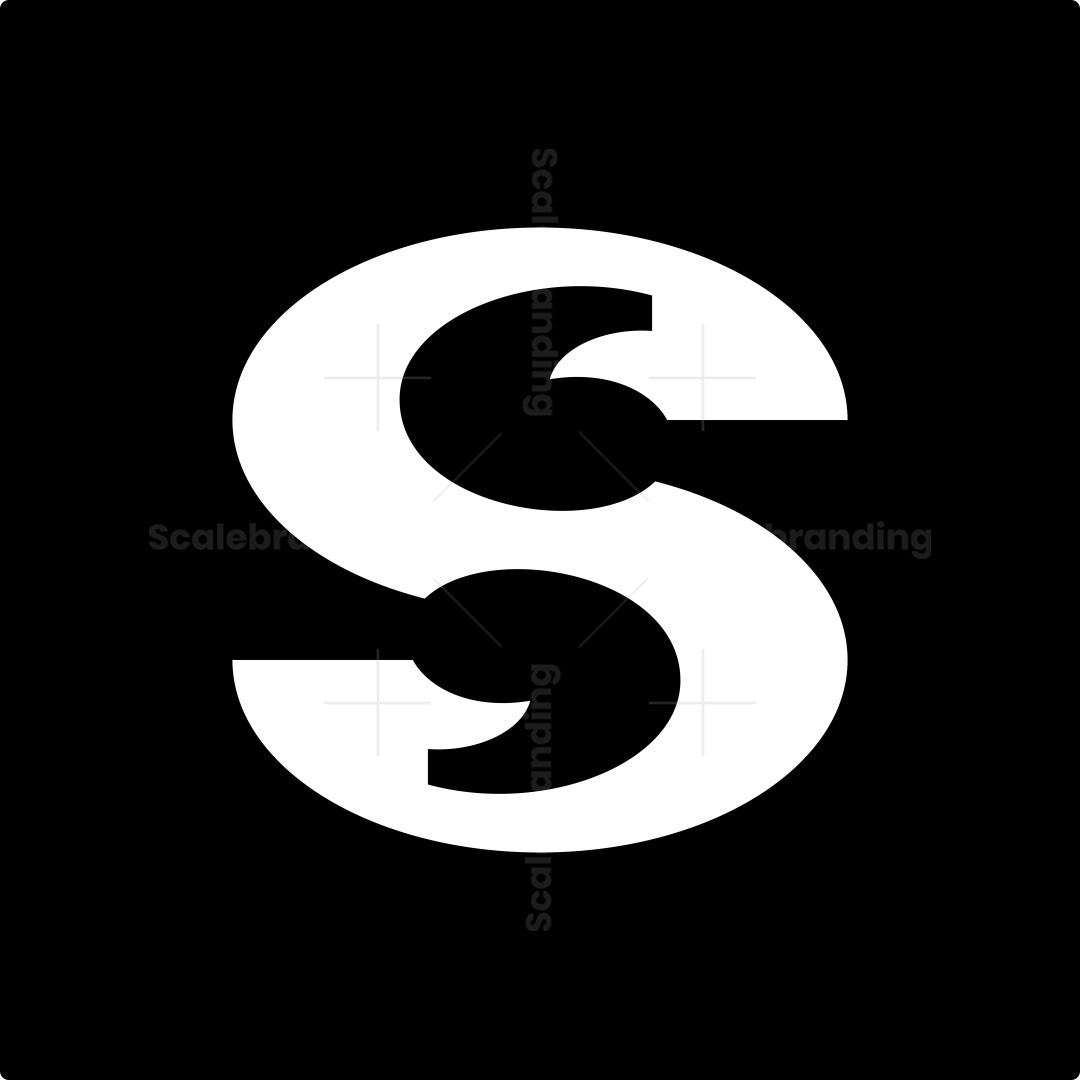 Modern Comma S Letter Logo | Scalebranding