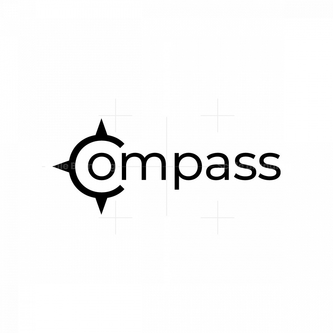 Modern Compass Logo | Scalebranding