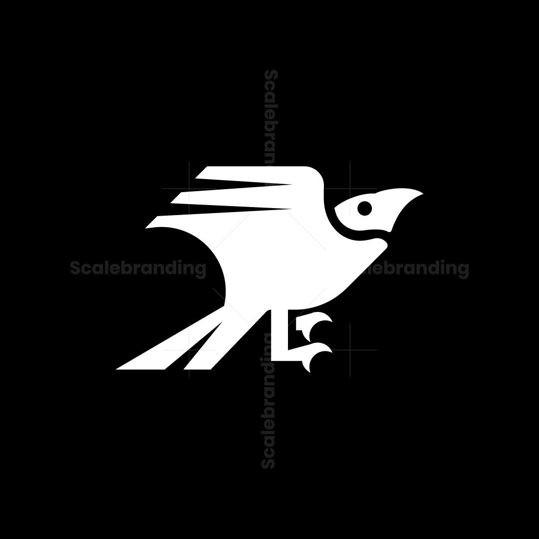 domestic crow modern mark logo | Scalebranding