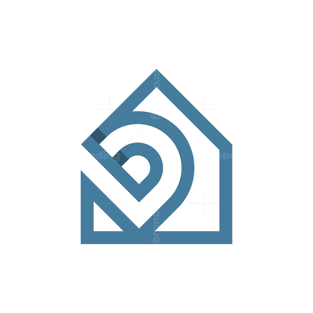 Letter D House Logo With A Modern Look | Scalebranding