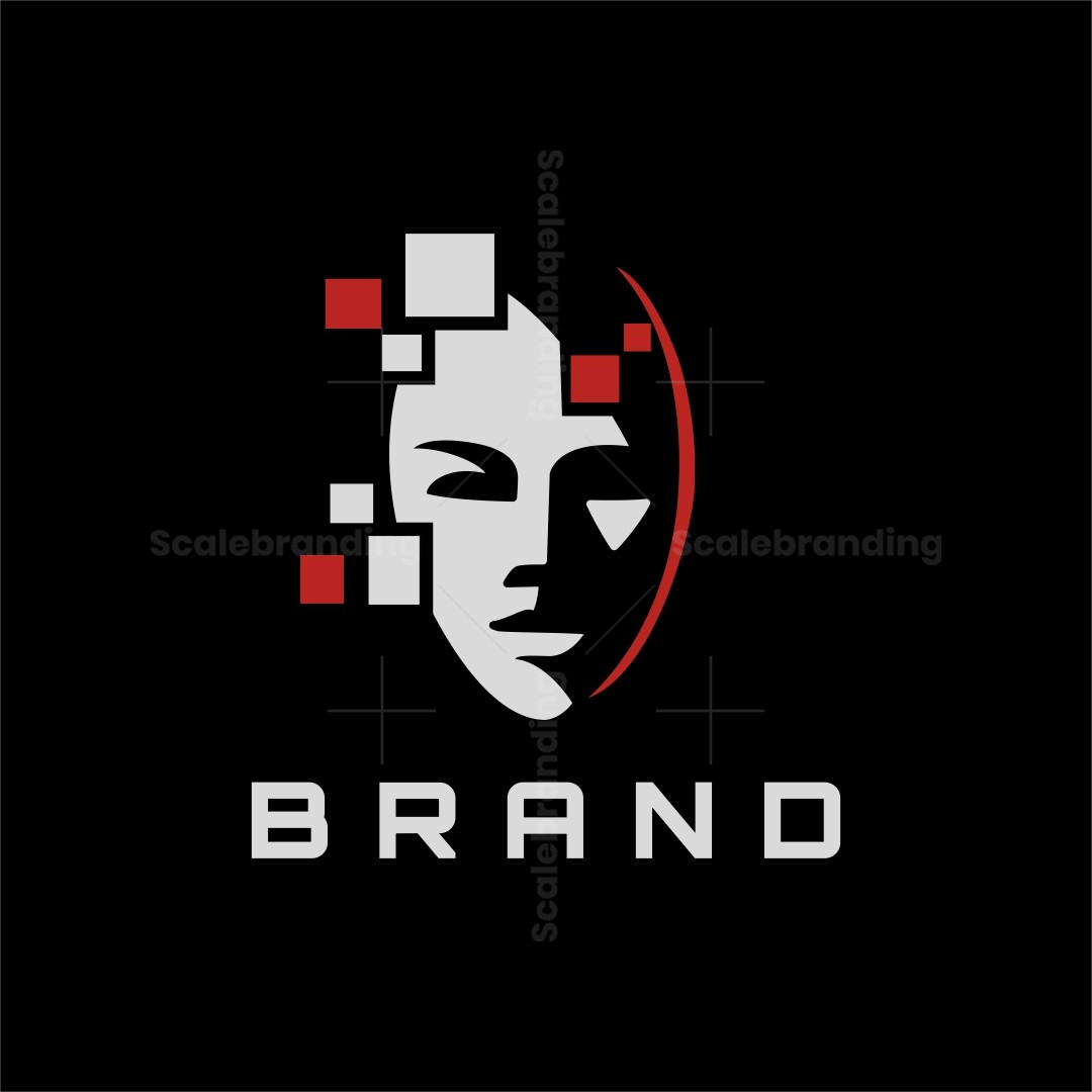 Black Face Logo Lion Head Logo – Logo Icons