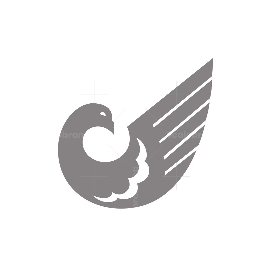 Modern Dove Bird Logo | Scalebranding