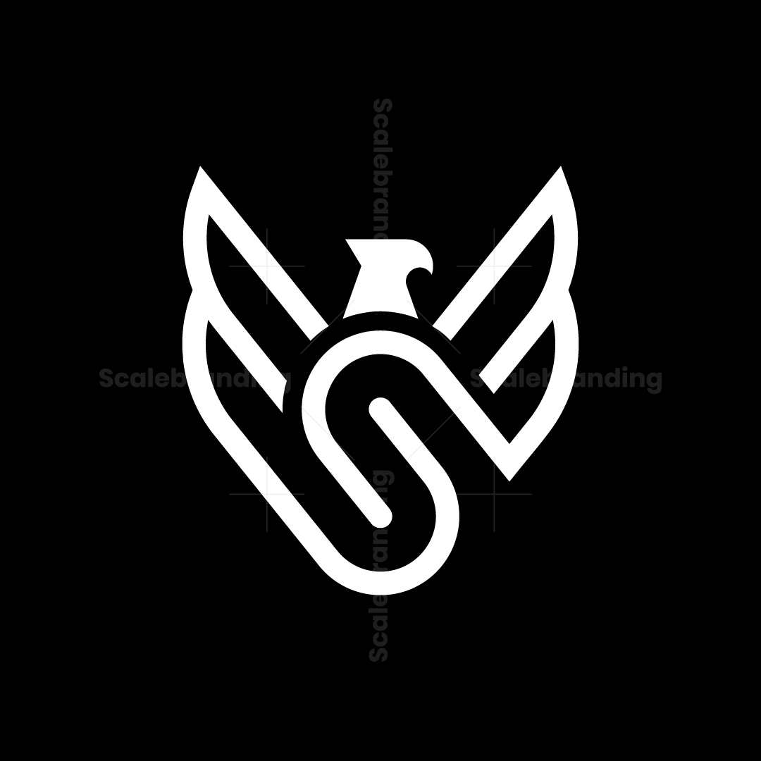Letter S Eagle Logo With A Modern Look | Scalebranding