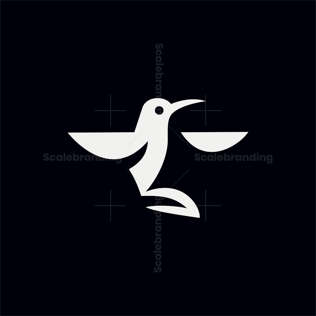 Modern Hummingbird Logo | Scalebranding
