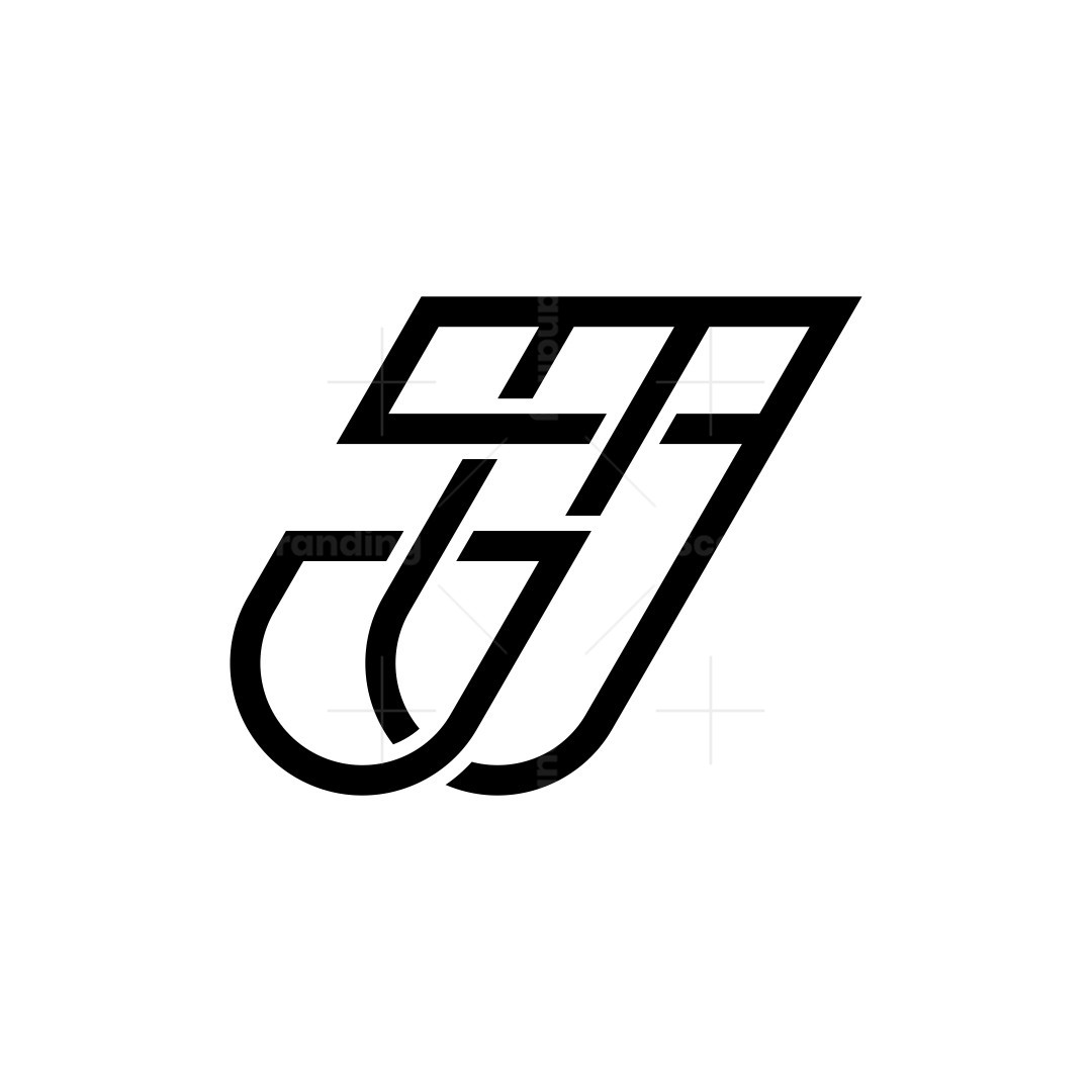 Modern JJ J Letter Logo | Scalebranding
