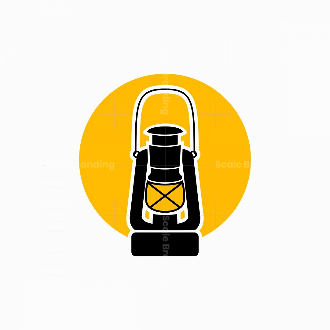 Modern Lantern Icon Logo | Scalebranding