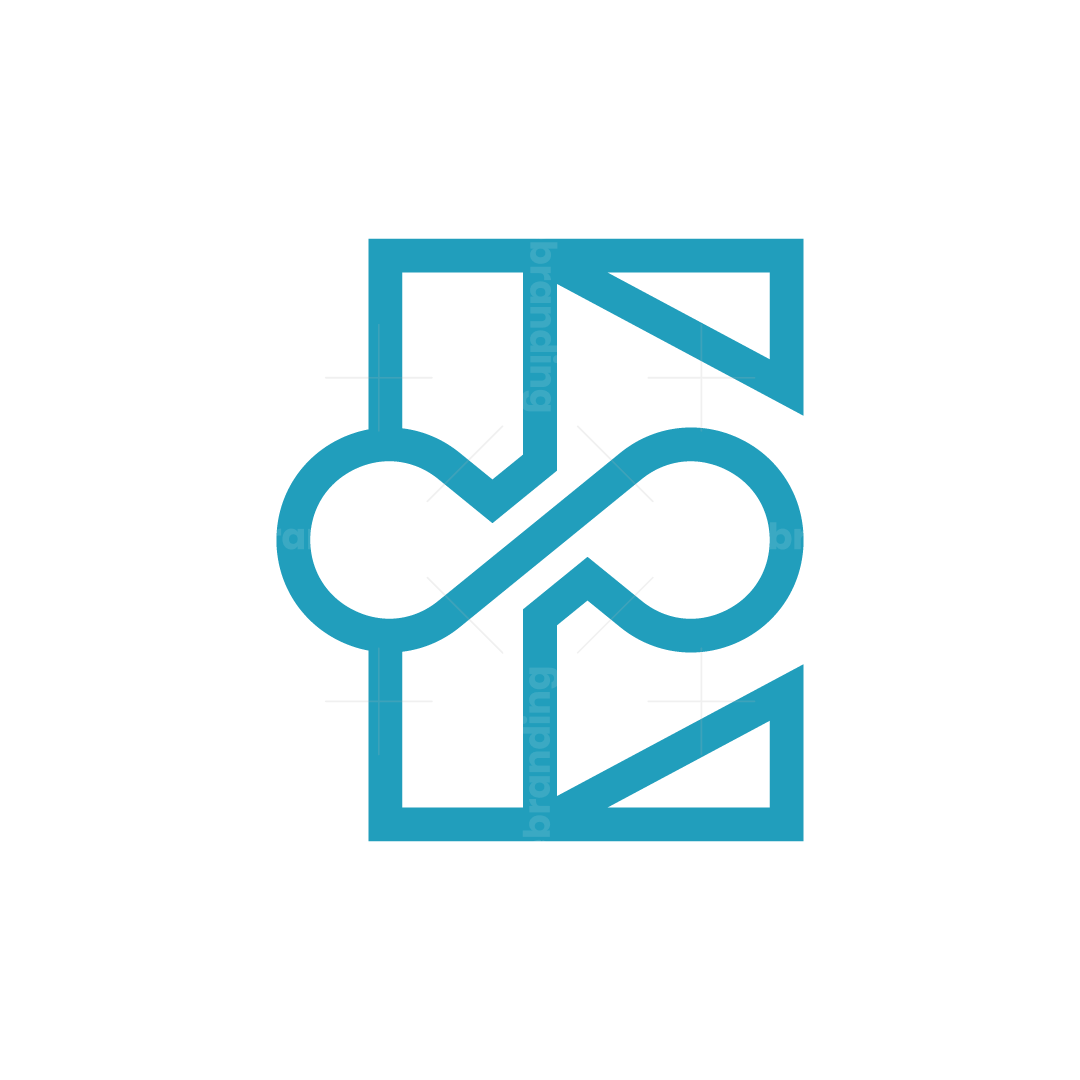 Modern Letter E With Infinity Logo | Scalebranding
