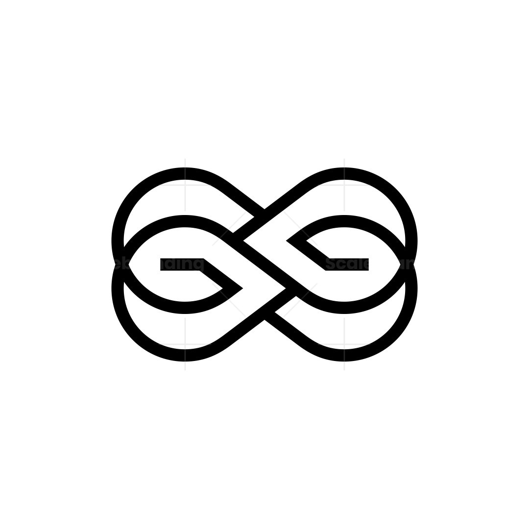 Modern Letter G Infinity Logo | Scalebranding