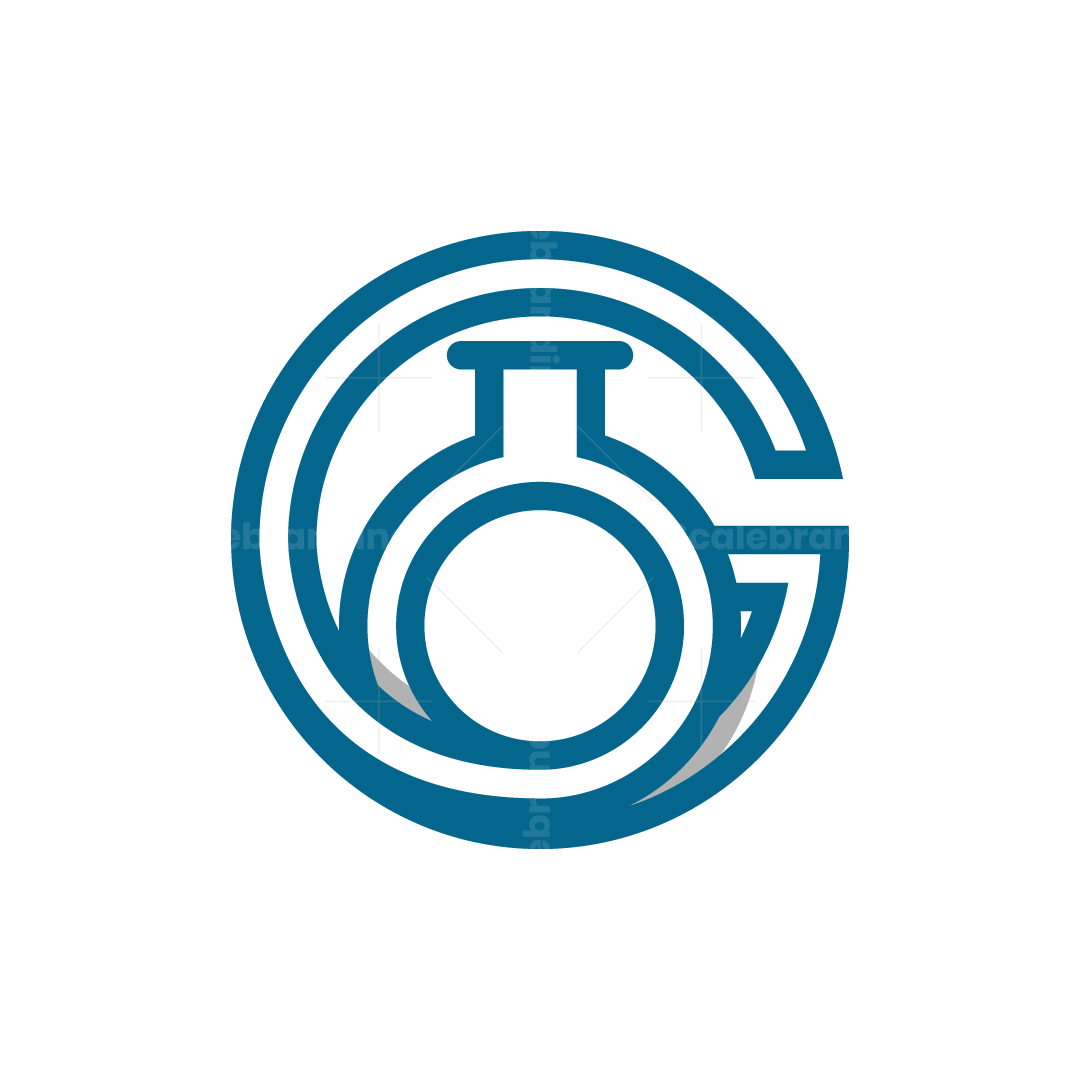 Modern Letter G With Laboratory Logo | Scalebranding
