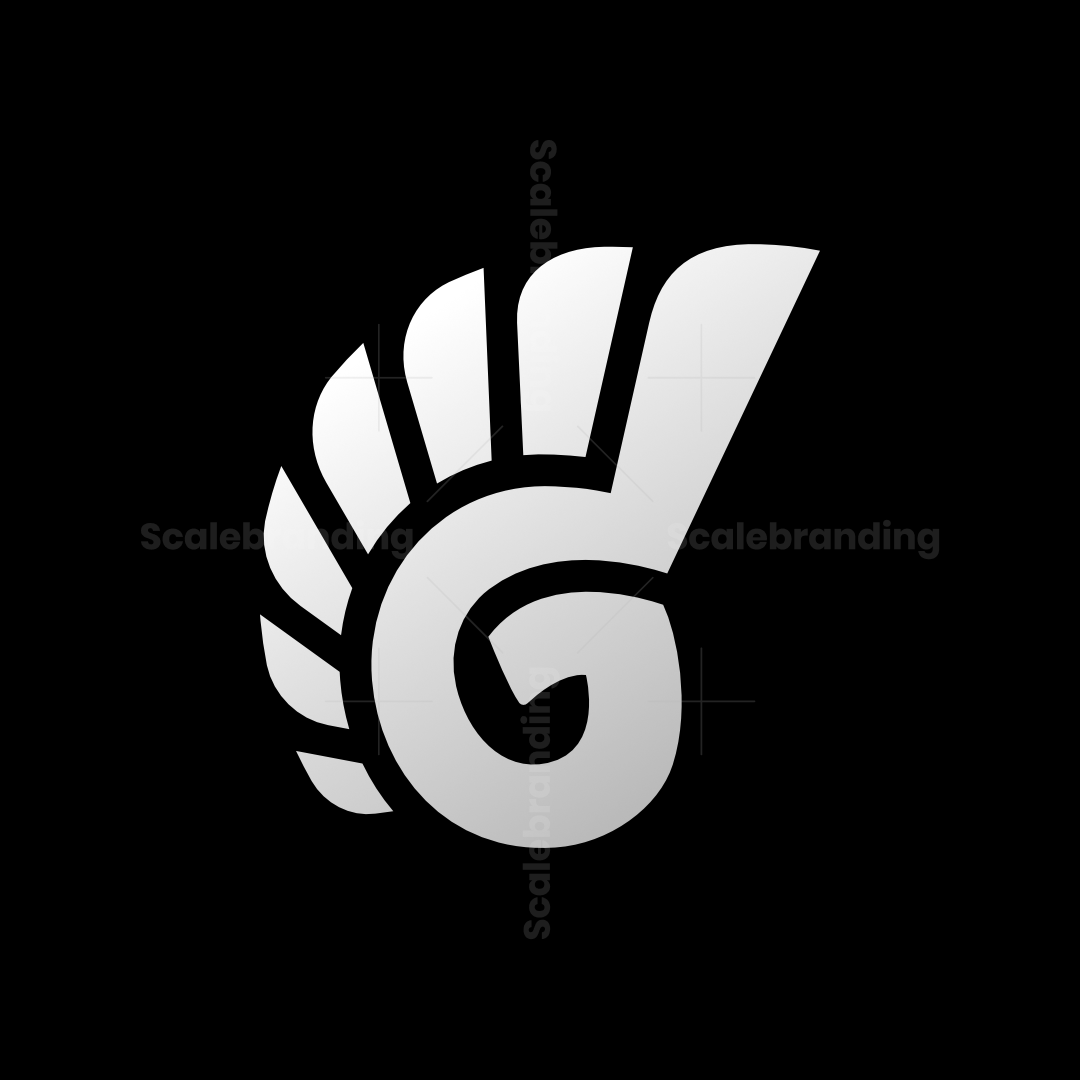 Letter G wing modern logo | Scalebranding