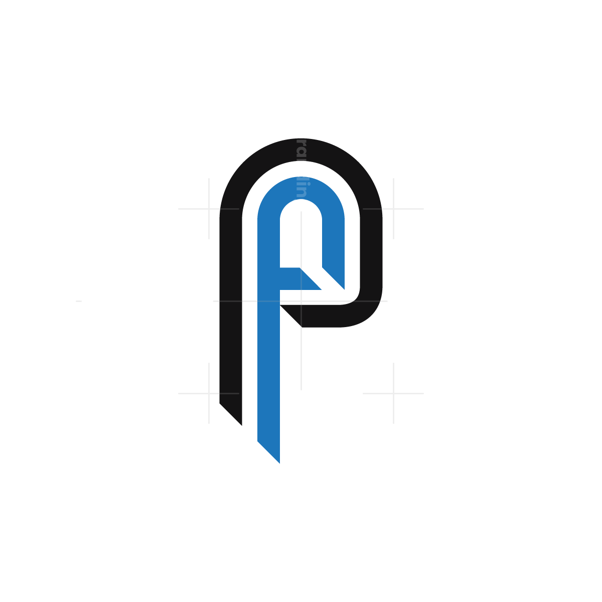 Modern Letter P Logo | Scalebranding