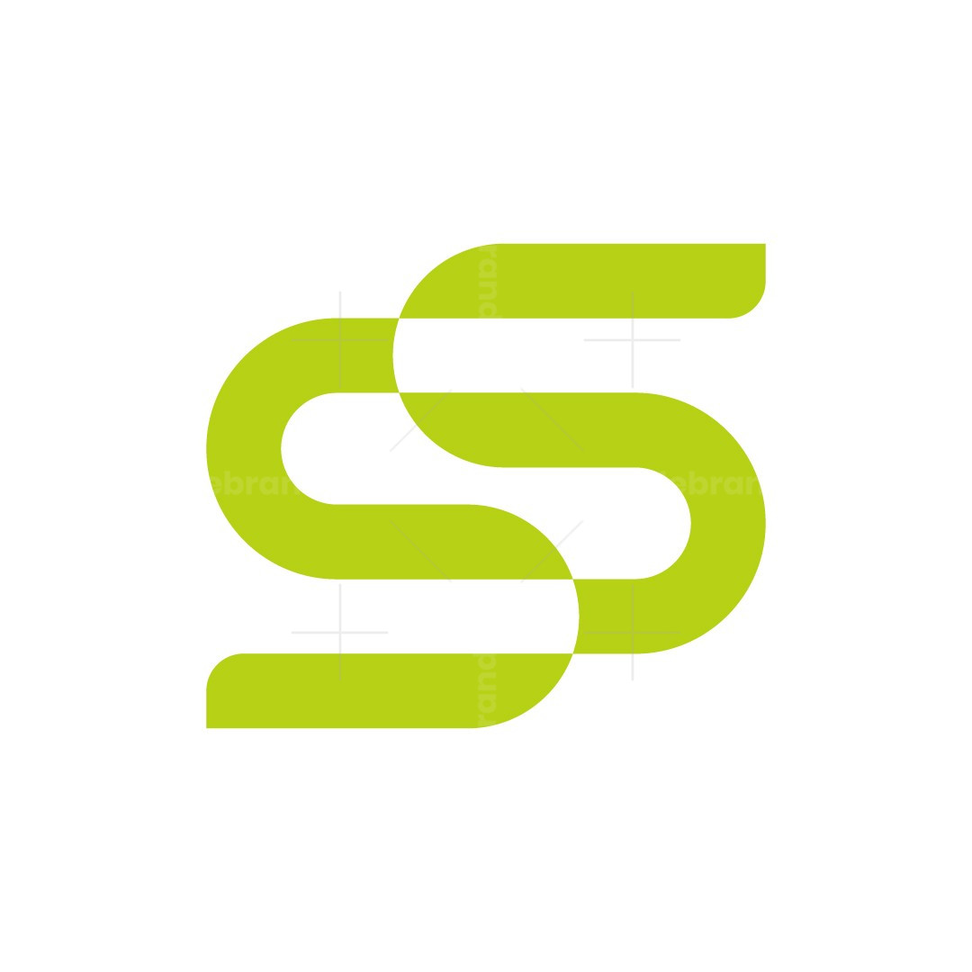 Modern Letter Ss Logo | Scalebranding