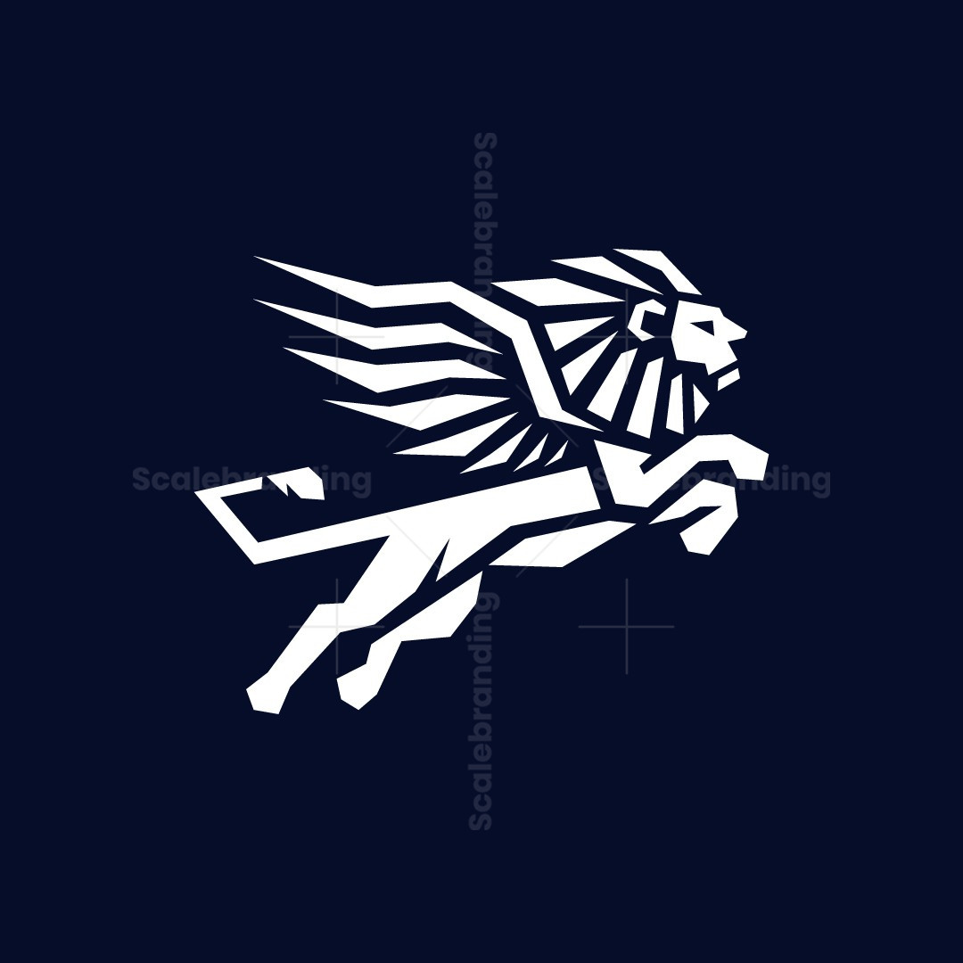 Flying Lion Logo Flying Lion Logo