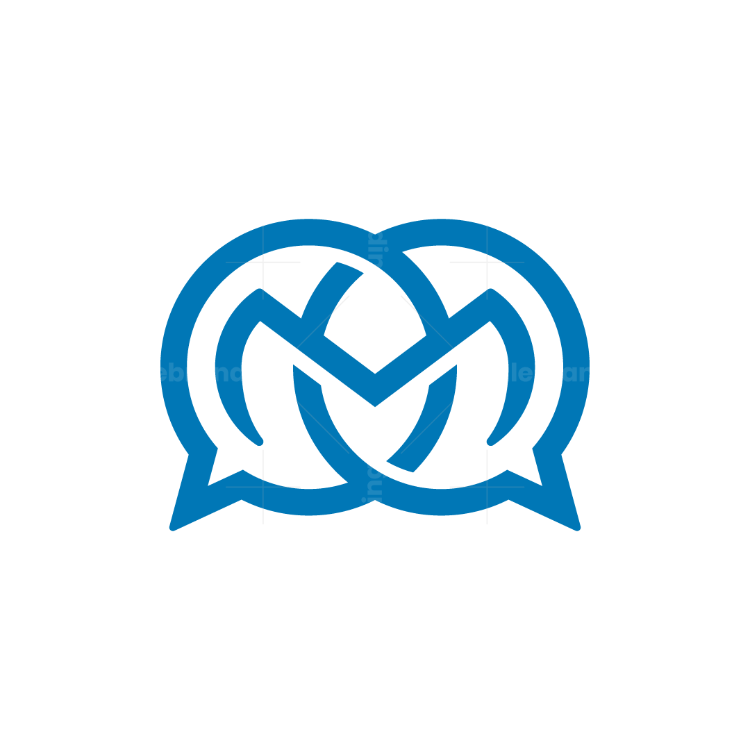 Letter M Chat Logo With A Modern Look | Scalebranding