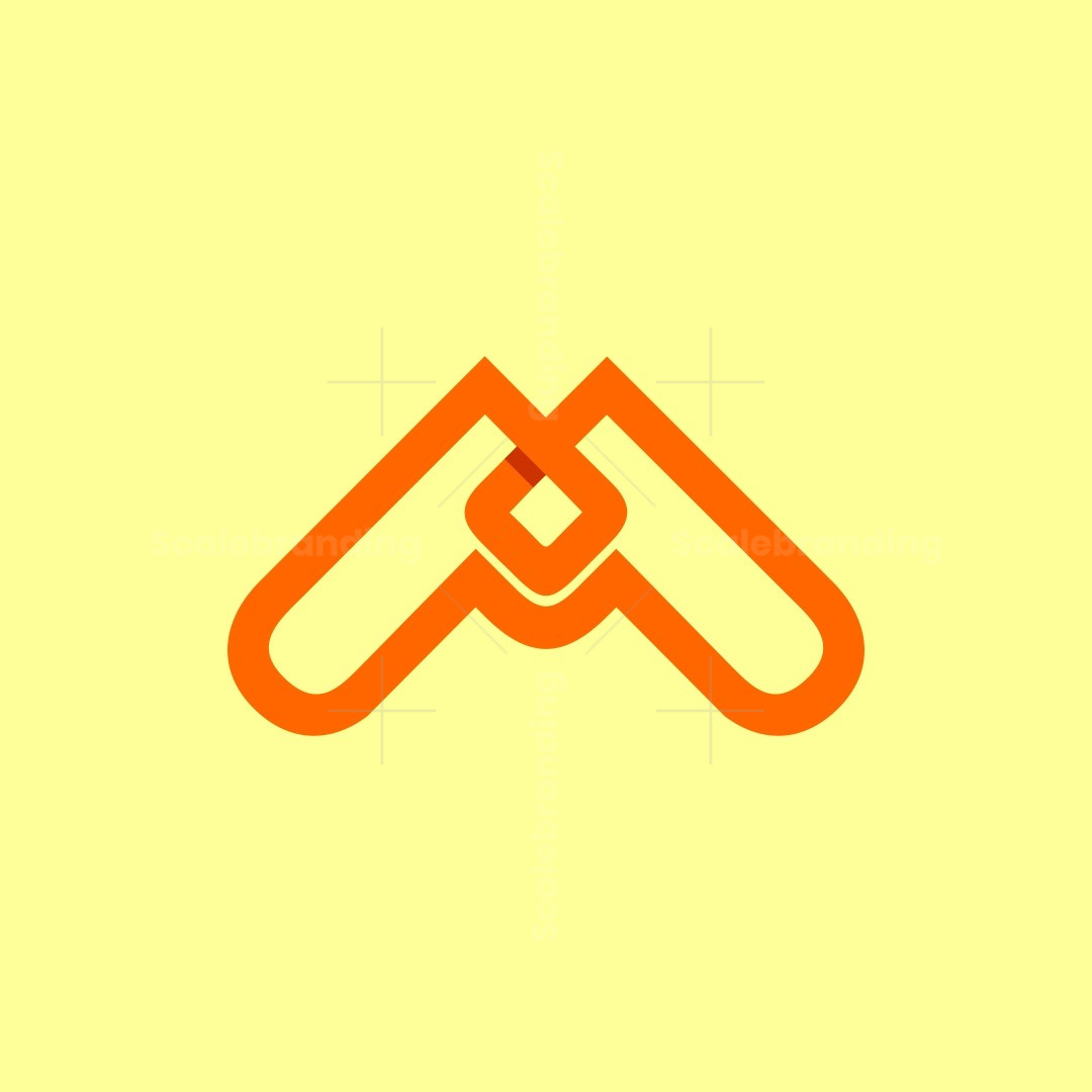 modern m knot logo | Scalebranding