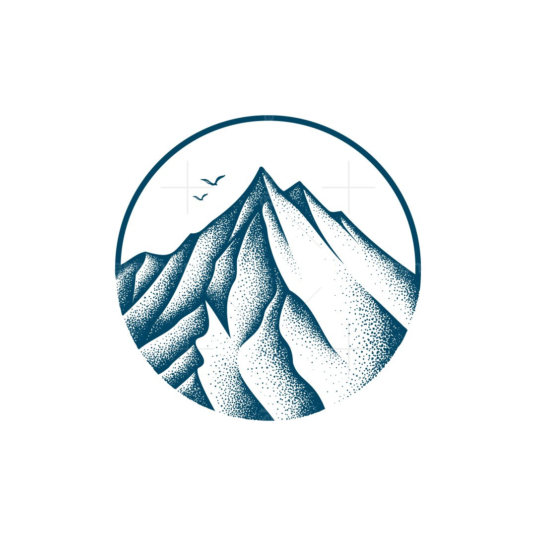 Rockies Mountain Peak Nature Logo | Scalebranding
