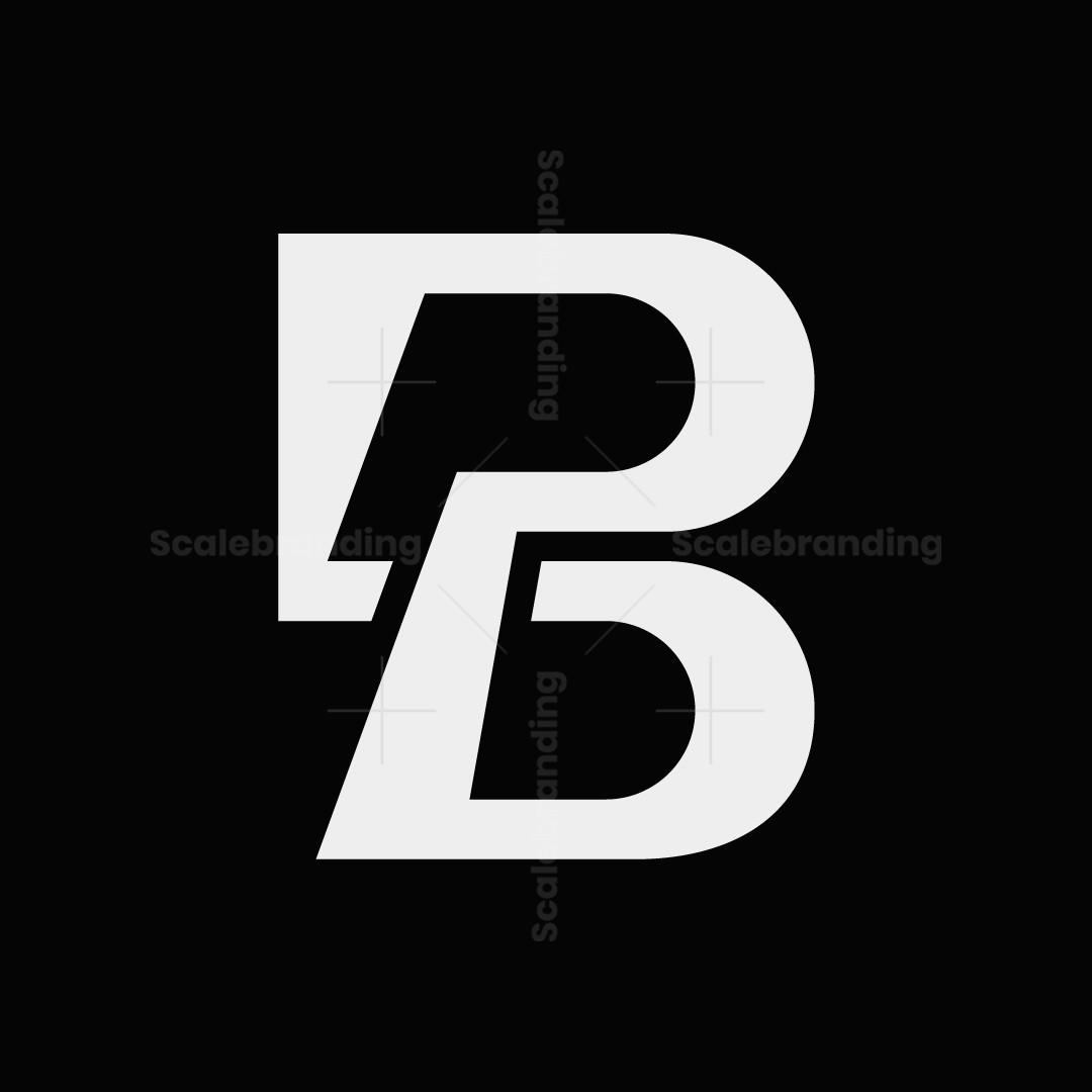 Modern PB BP Monogram Logo | Scalebranding