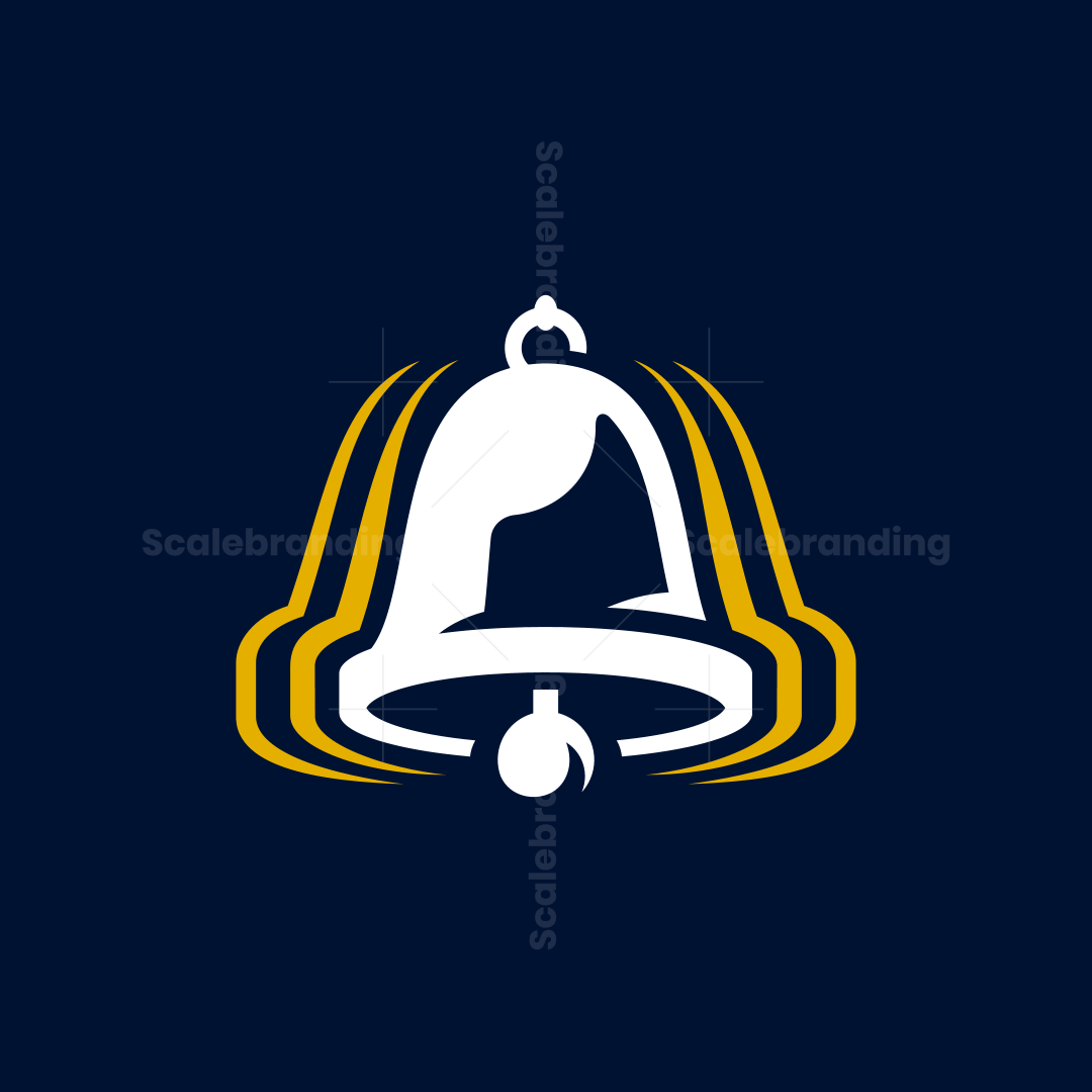 Modern Resonating elegant bell logo | Scalebranding