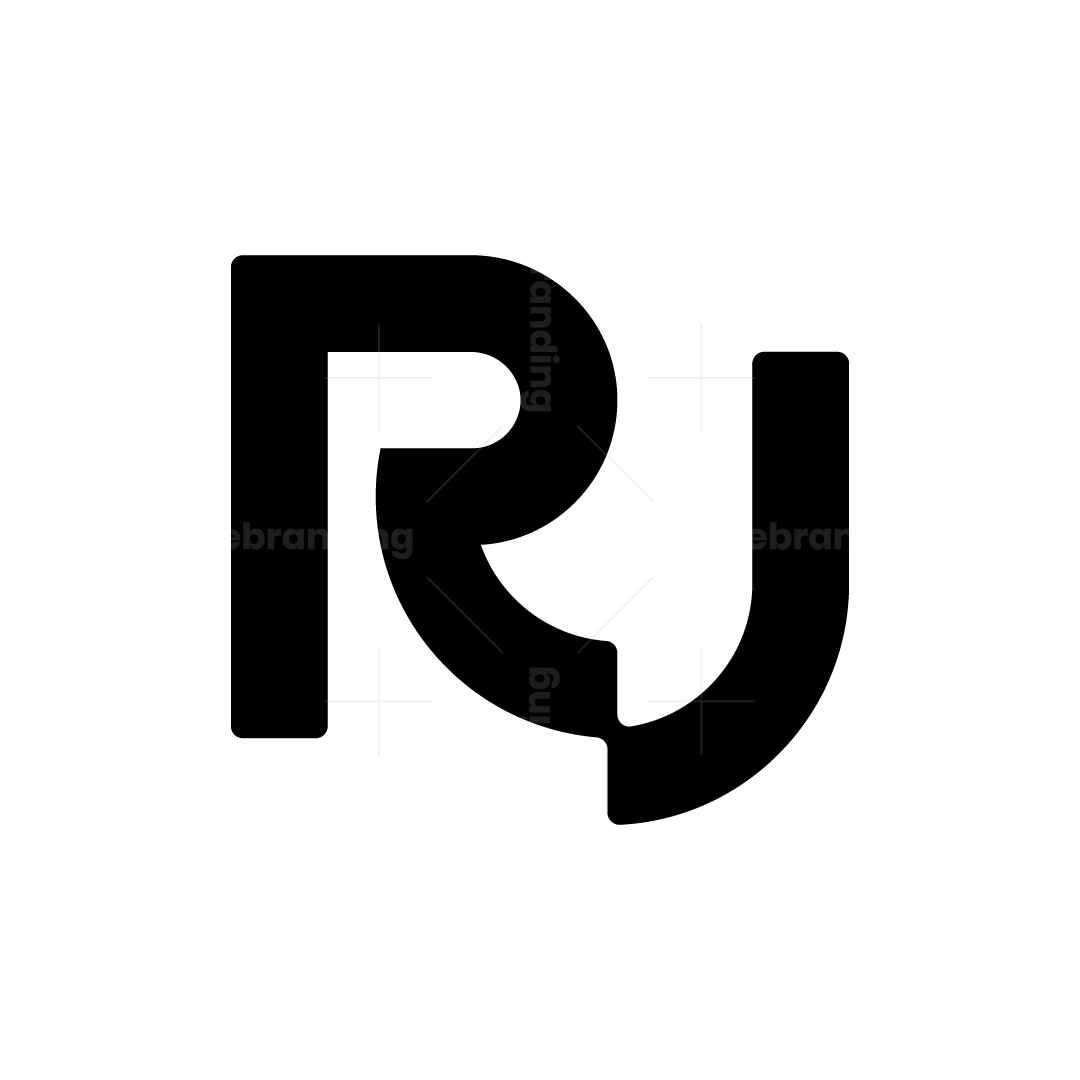 Letters RJ JR Modern Logo | Scalebranding