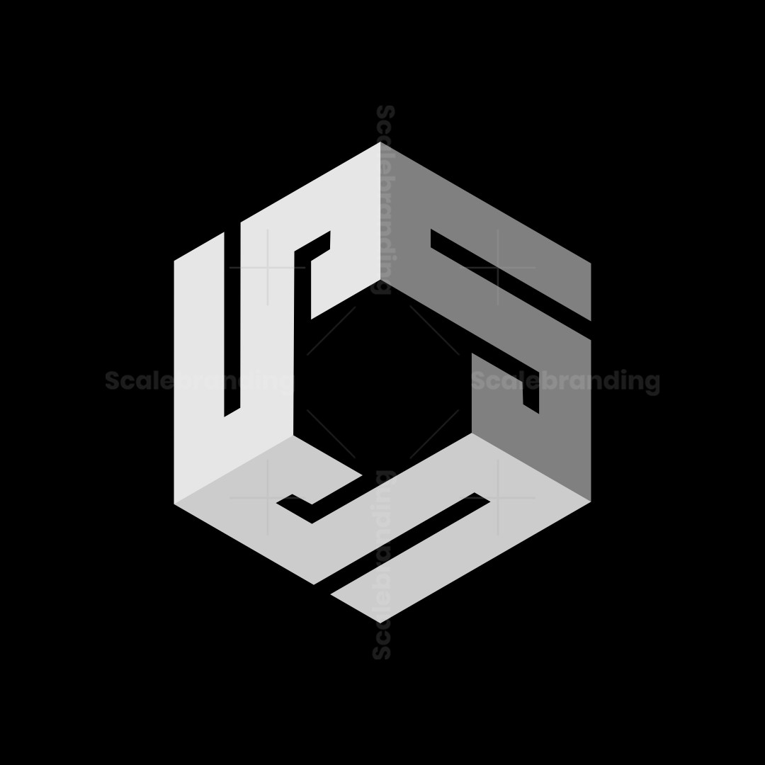 modern S cube logo | Scalebranding