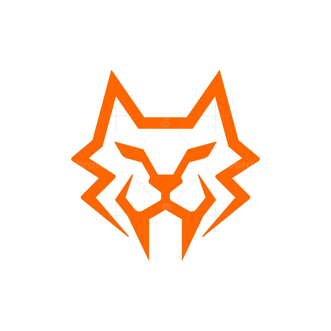 Modern Sabertooth Head Logo | Scalebranding