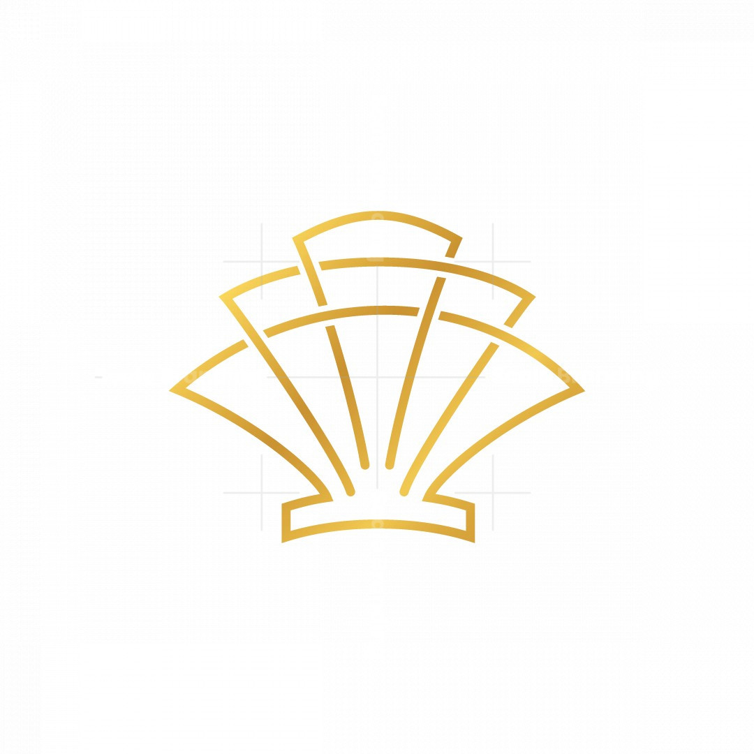 Modern Shell Symbol Logo | Scalebranding