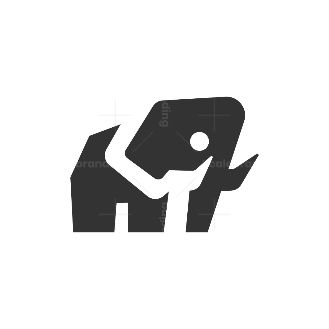 Modern Simple Elephant Logo | Scalebranding